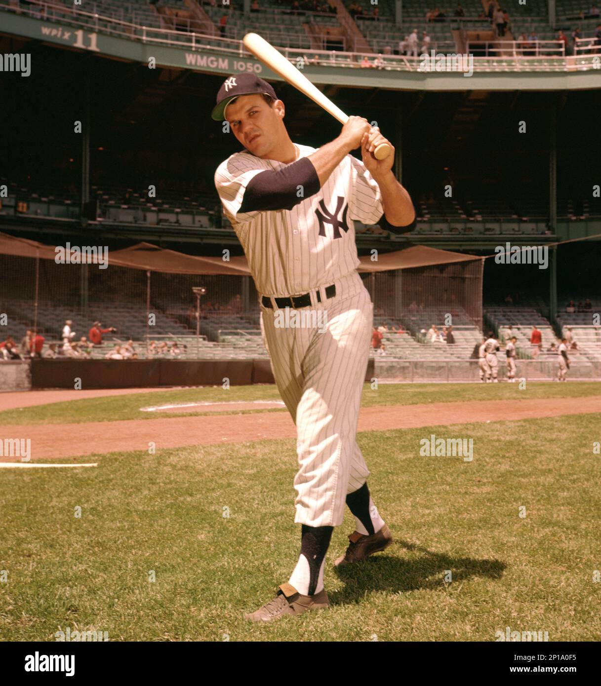 New York Yankees Bill Skowron (14) portrait from his 1960 season with ...