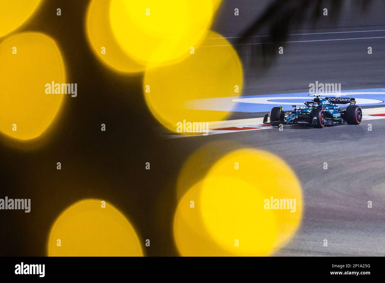 Sakhir, Bahrain. 3rd Mar, 2023. Fernando Alonso of Aston Martin during ...
