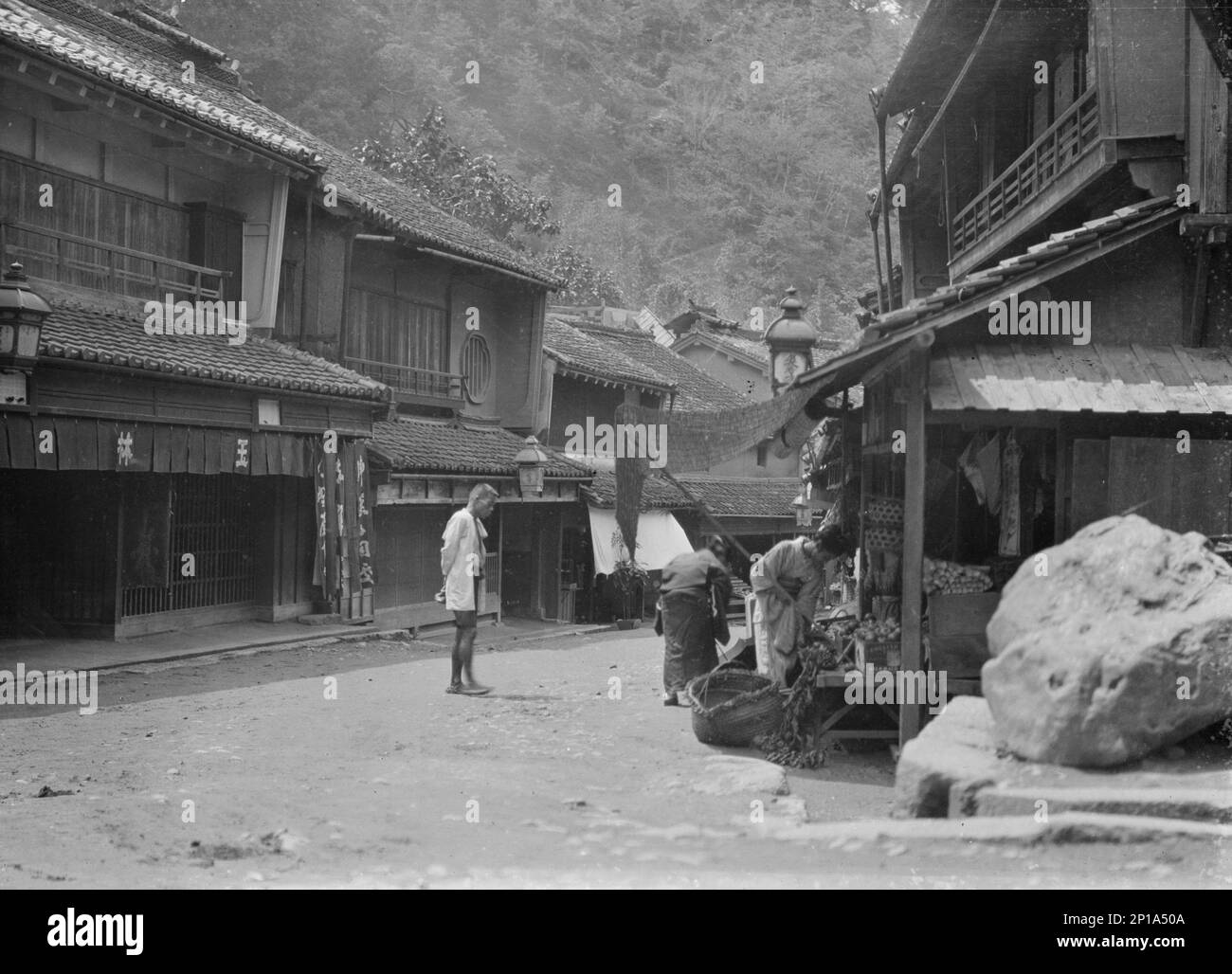Travel views of Japan and Korea, 1908 Stock Photo - Alamy