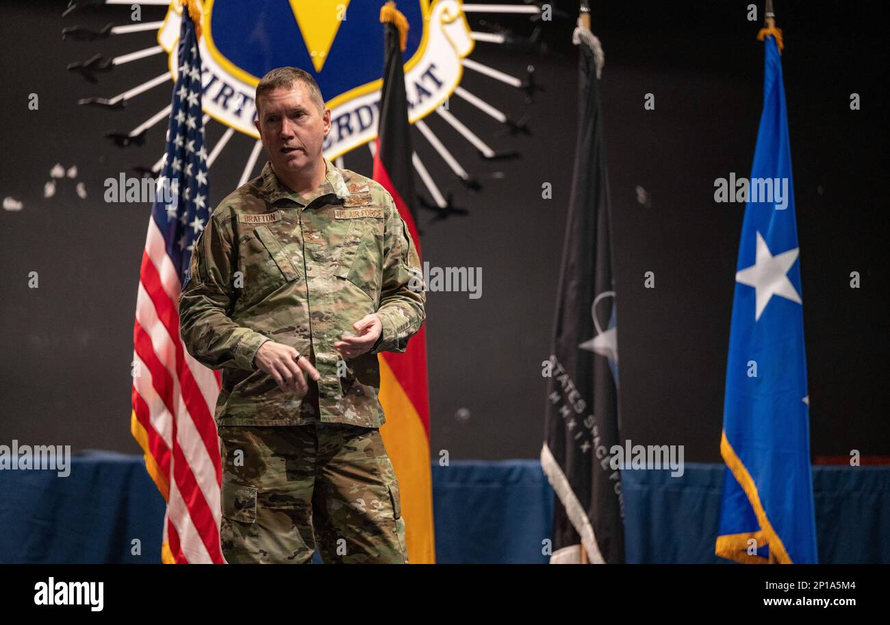 Maj. Gen. Shawn Bratton, commander of Space Training and Readiness ...