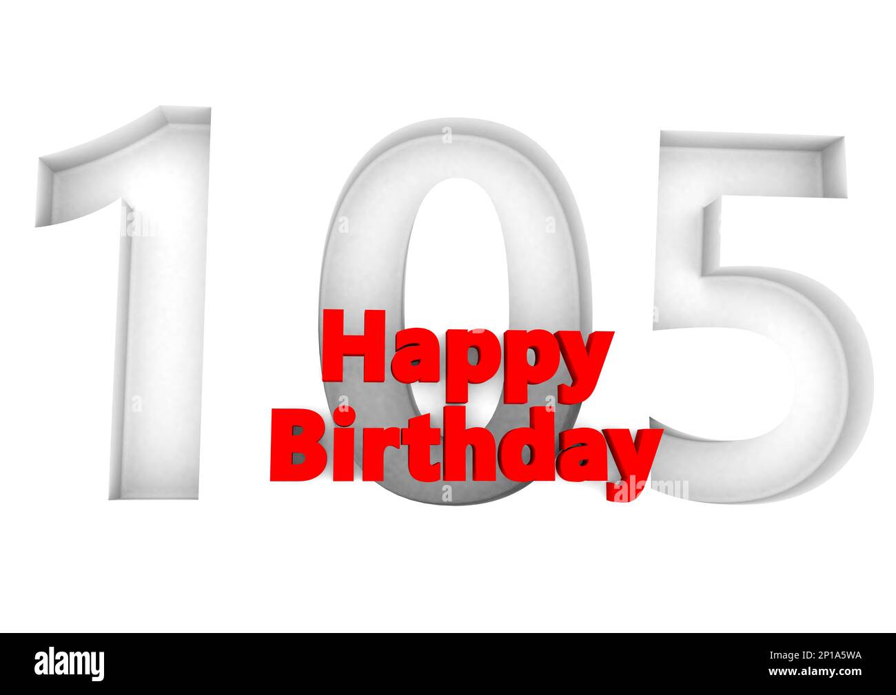 105 birthday Cut Out Stock Images & Pictures - Alamy