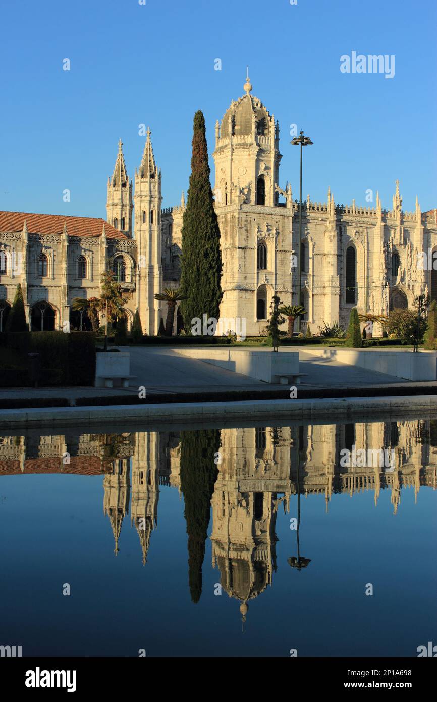 Portugal, Lisbon, Belem, Hieronymites Monastery - Mosteiro dos ...
