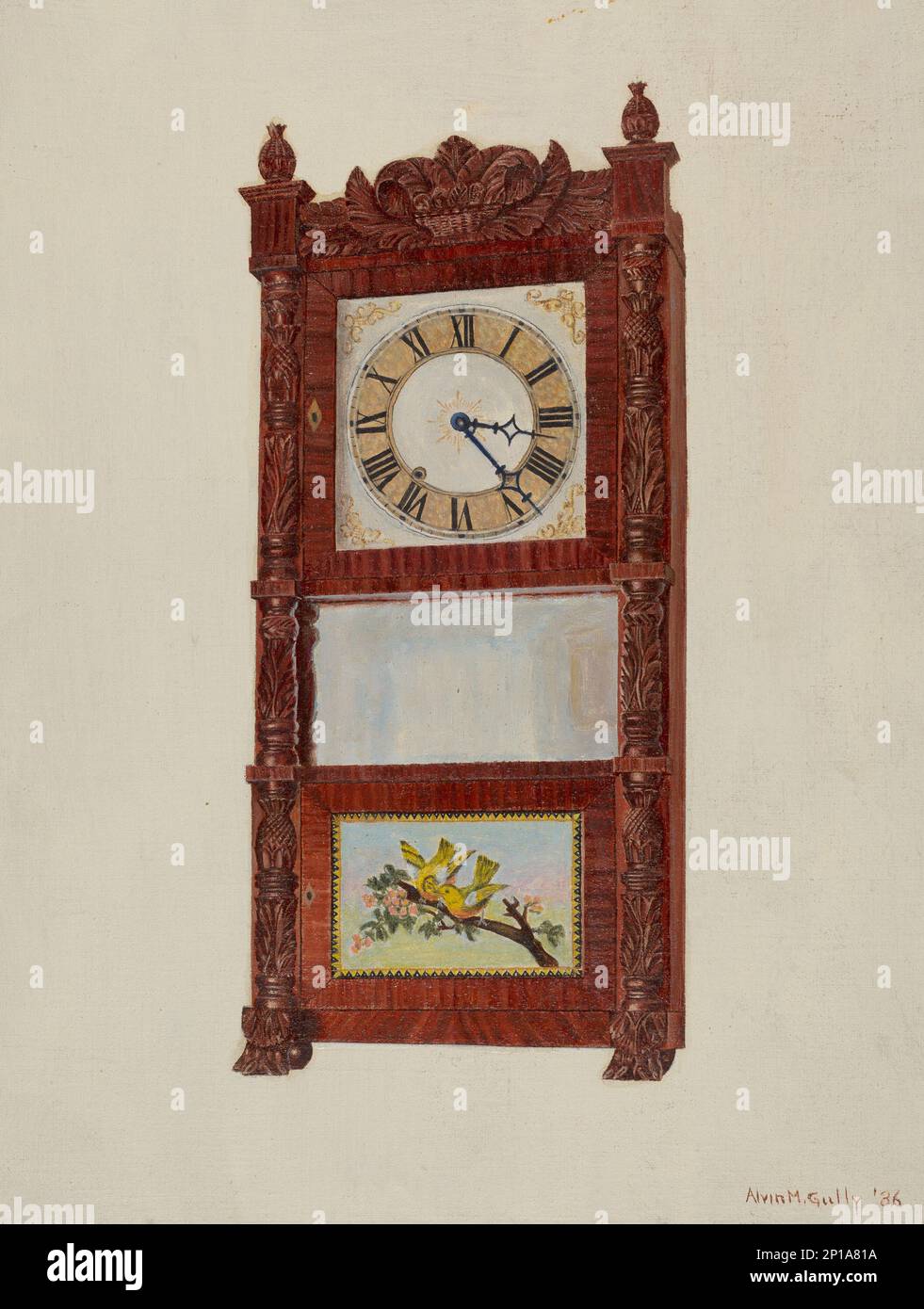 Shelf Clock, 1936 Stock Photo - Alamy