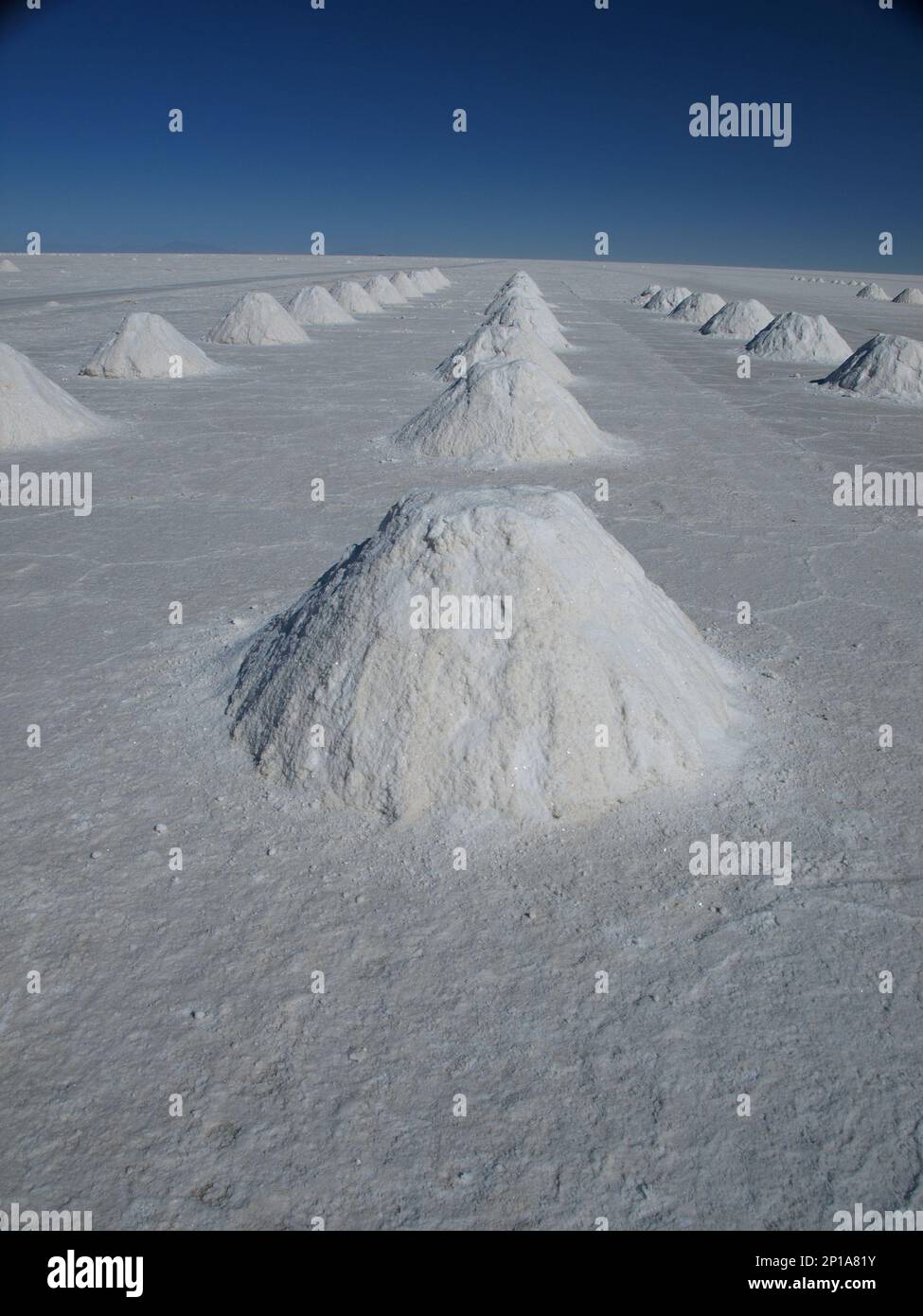 Bolivia salt flat mounds hi-res stock photography and images - Alamy