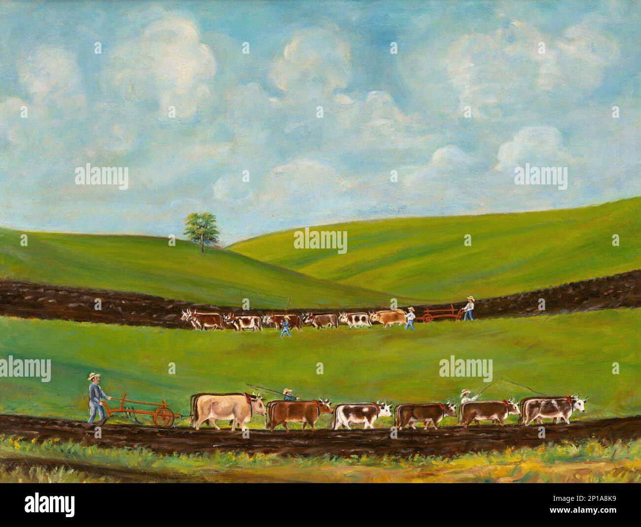 Breaking Ground, c. 1939 Stock Photo - Alamy
