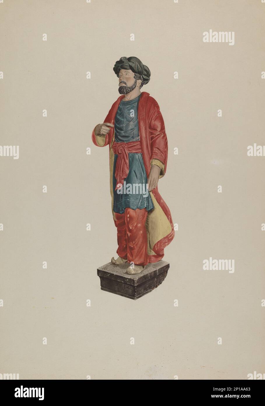 Tradesman's Sign: Turk, c. 1939 Stock Photo - Alamy