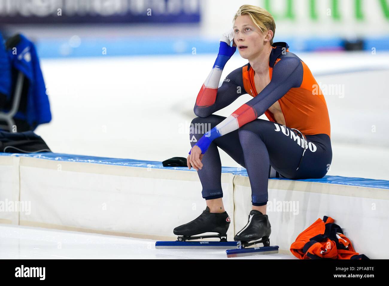 HEERENVEEN, NETHERLANDS - MARCH 3: Merijn Scheperkamp of Netherlands ...