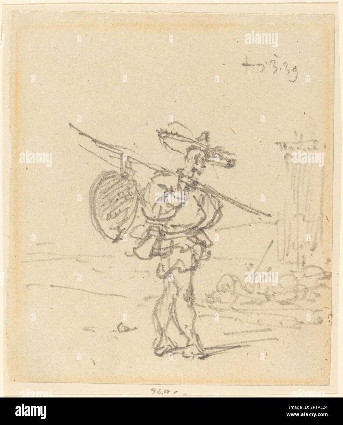 A Chinese Peasant, 1839 Stock Photo - Alamy