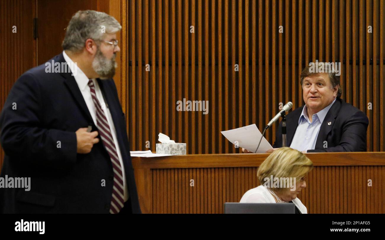 Prosecutor Matt Hart questions witness Jimmy Rane during Alabama House ...