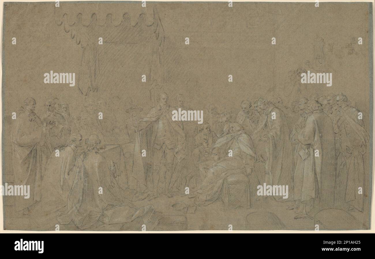 1700s death drawing hi-res stock photography and images - Alamy