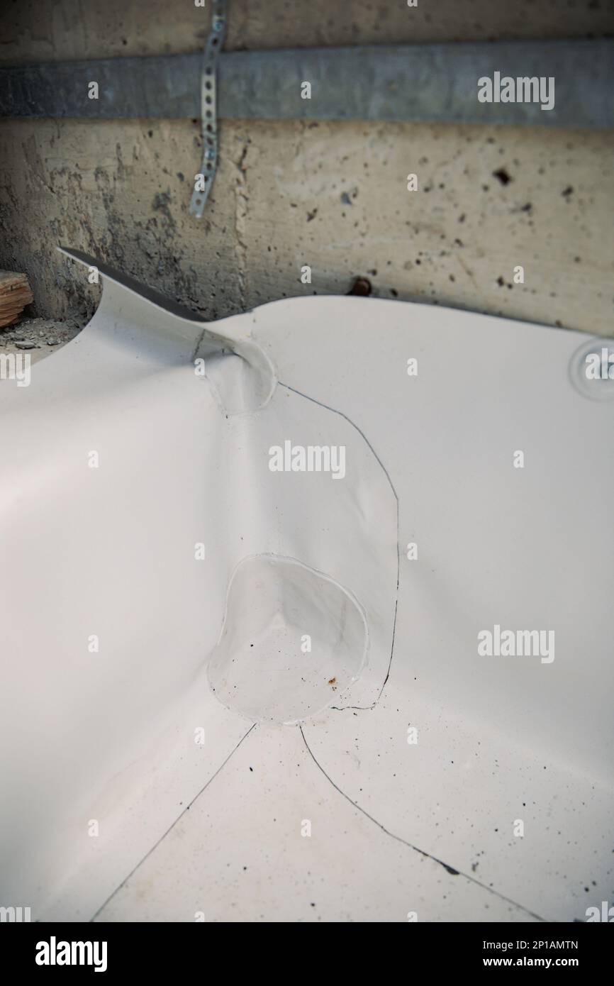 Synthetic PVC membranes for waterproof system Stock Photo - Alamy