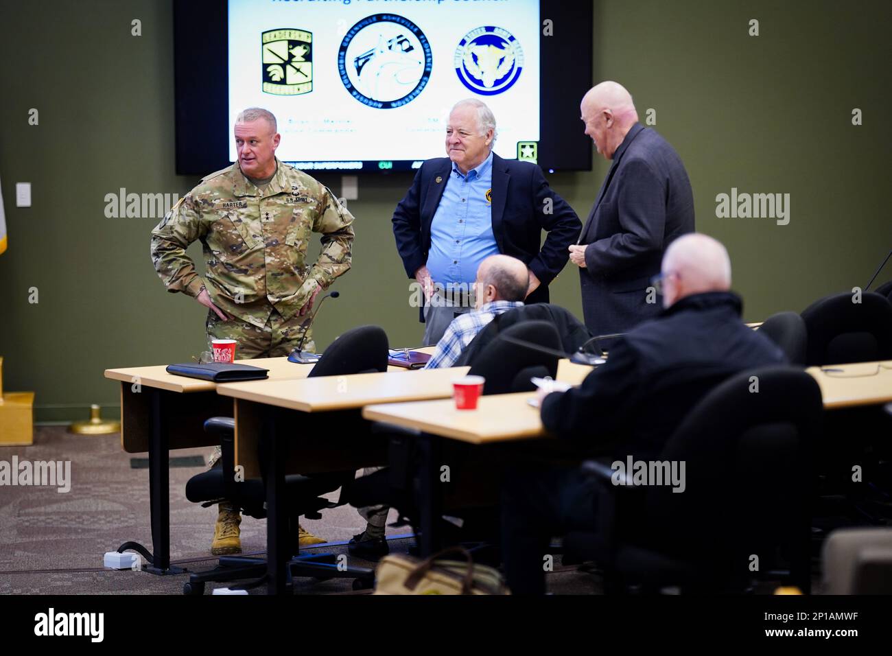 Maj. Gen. Bob Harter, commanding general of the 81st Readiness Division ...