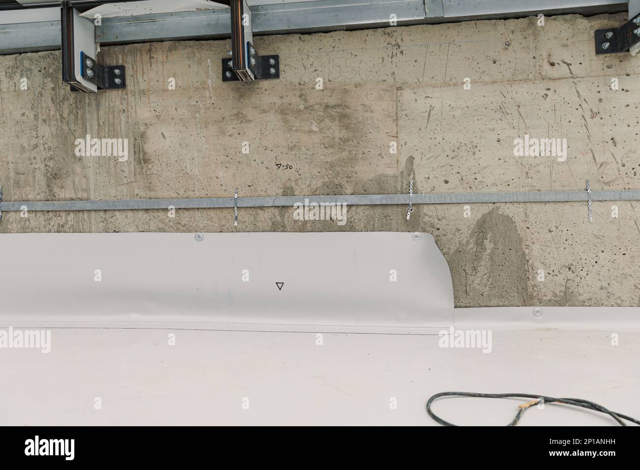 Synthetic PVC membranes for waterproof system Stock Photo - Alamy