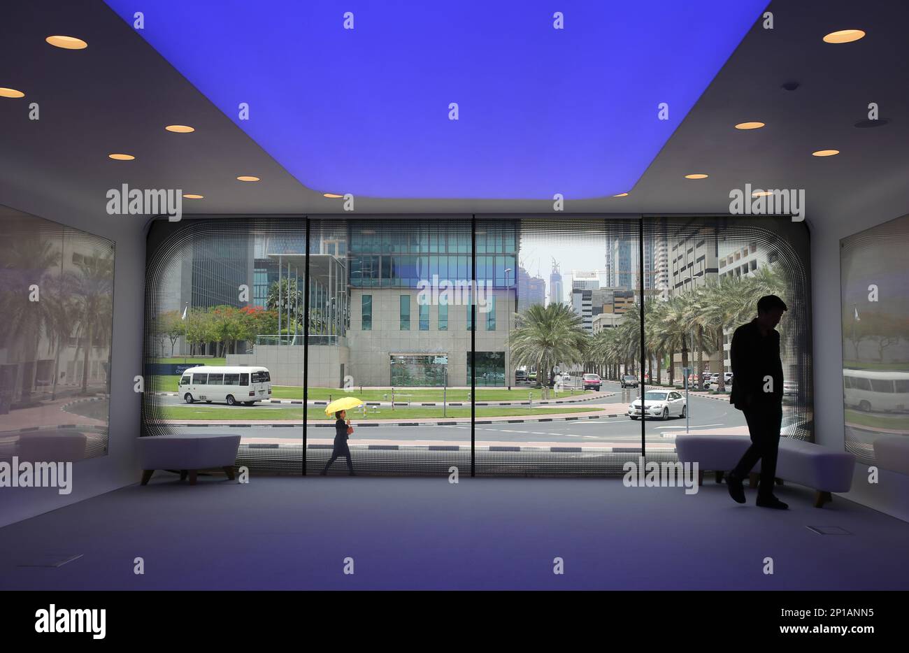 In this Tuesday, May 31, 2016 photo, a man walks inside what the United ...