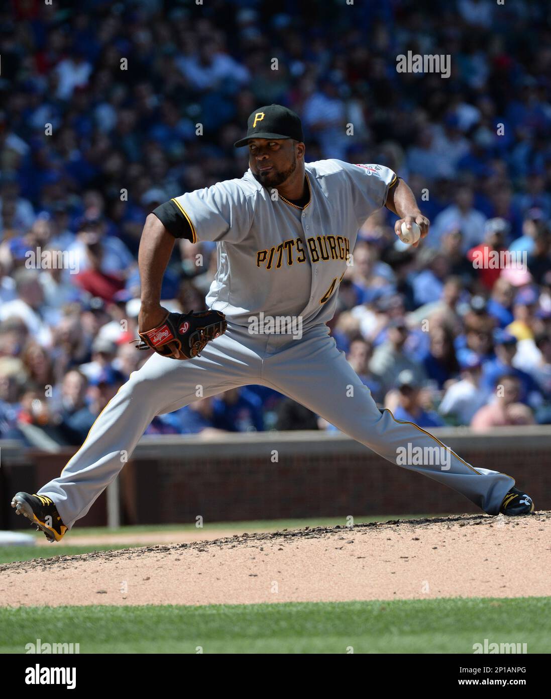 Pittsburgh Pirates Francisco Liriano (47) during a game against the ...