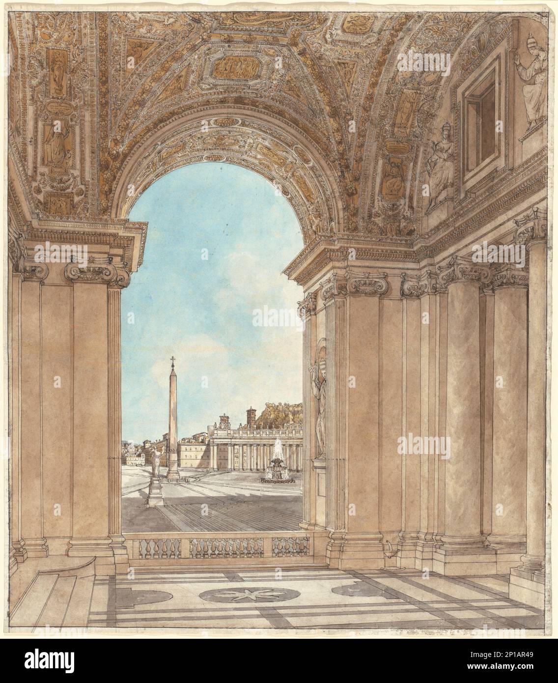 Palladian architectural drawing hi-res stock photography and images - Alamy