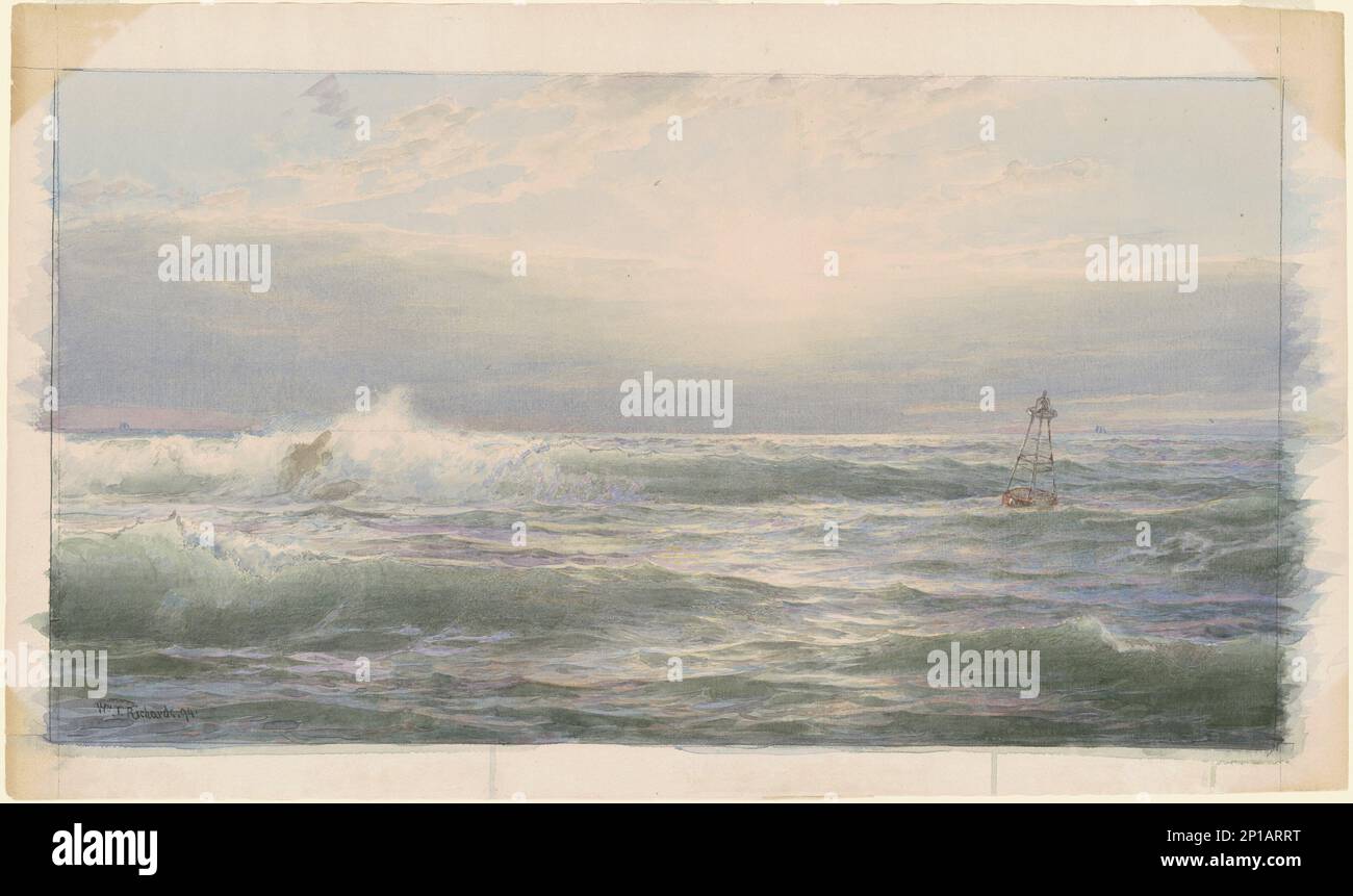 The Bell Buoy, 1894 Stock Photo - Alamy