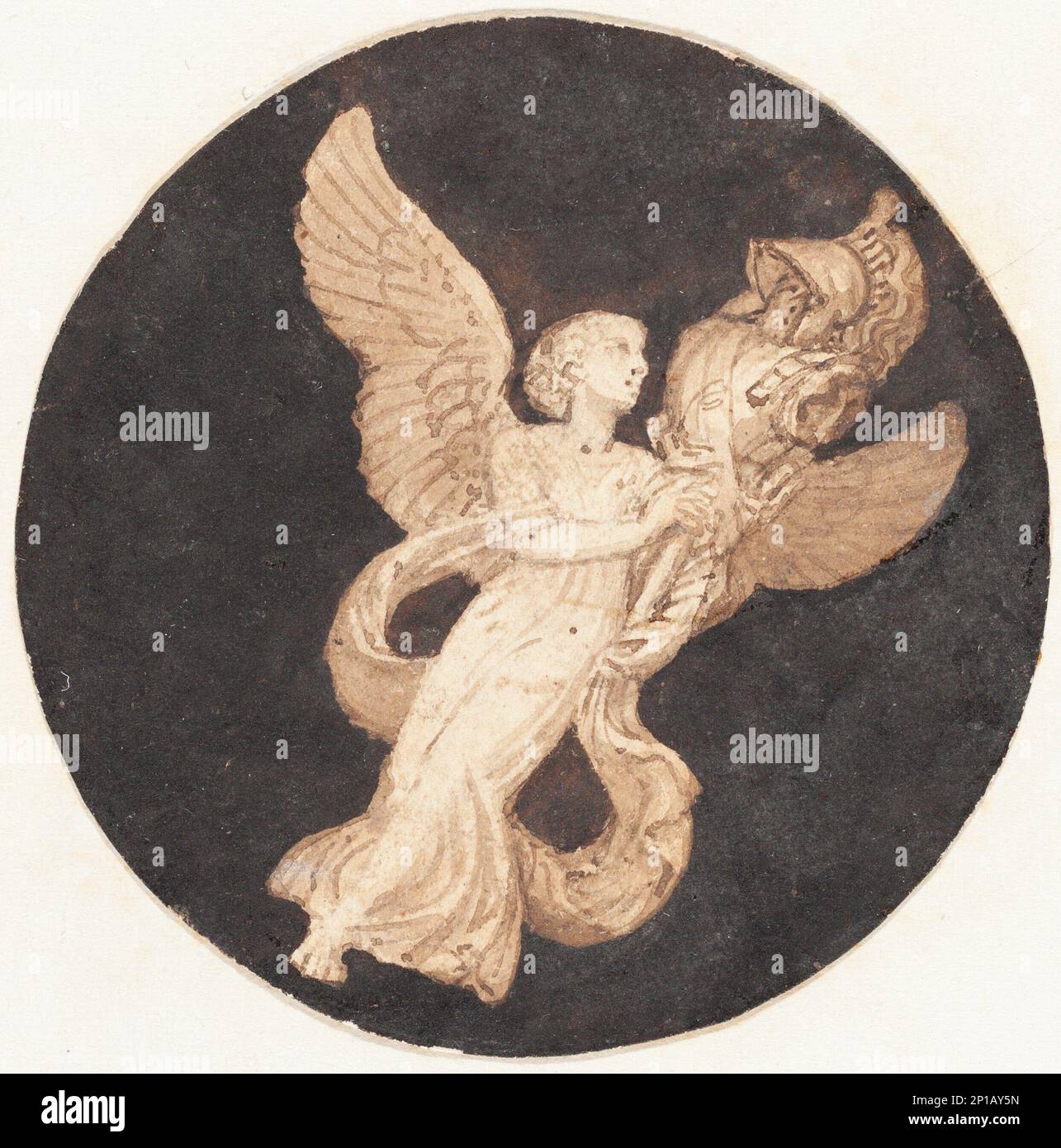 Vignette for a Title Page: "Winged Victory" Stock Photo - Alamy