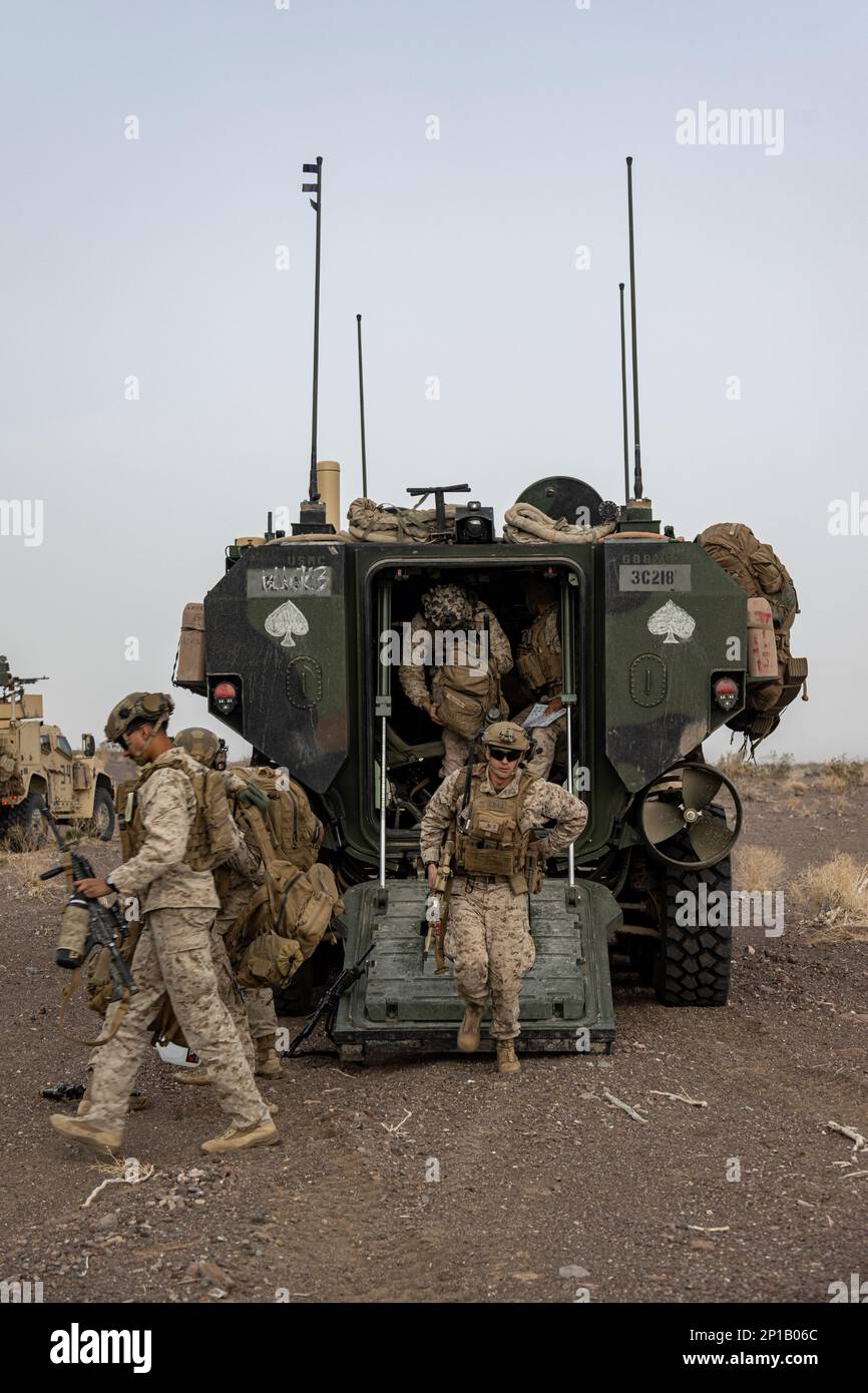 U.S. Marines with 1st Battalion, 1st Marine Regiment, 1st Marine ...