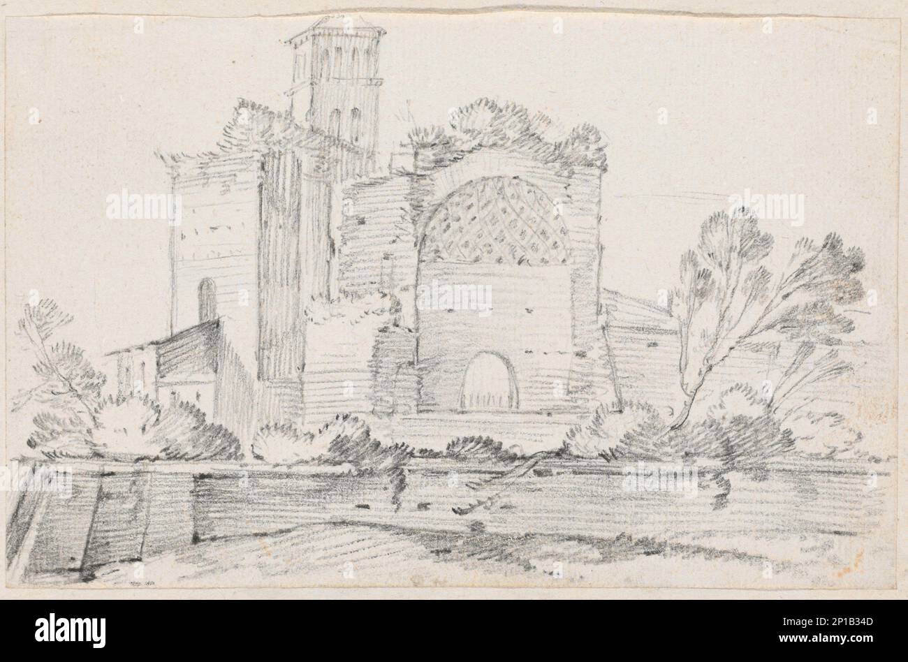 Baroque rome drawings hi-res stock photography and images - Alamy