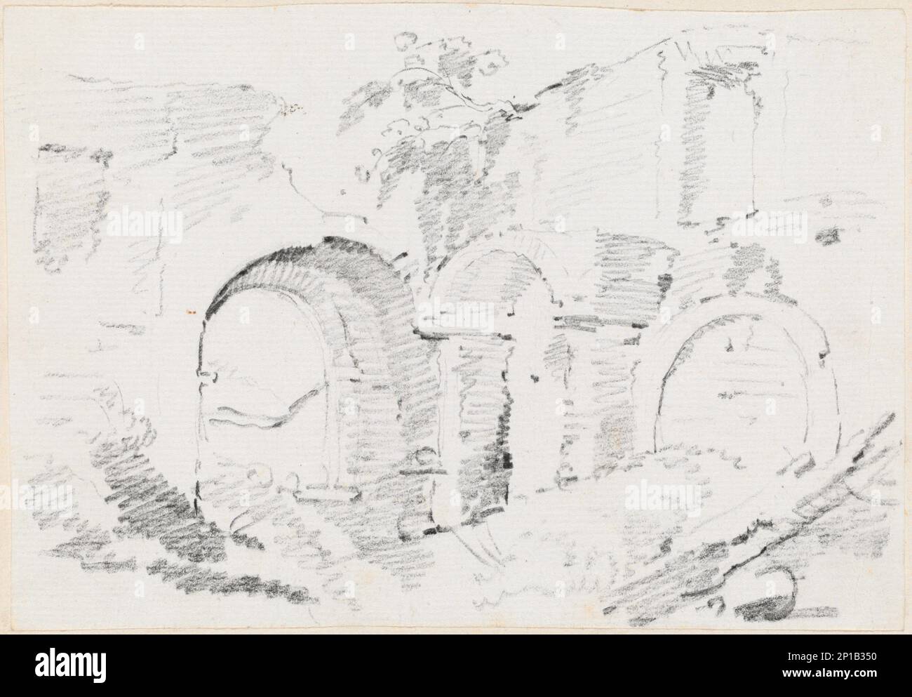 Roman Walls, 1744/1750 Stock Photo - Alamy