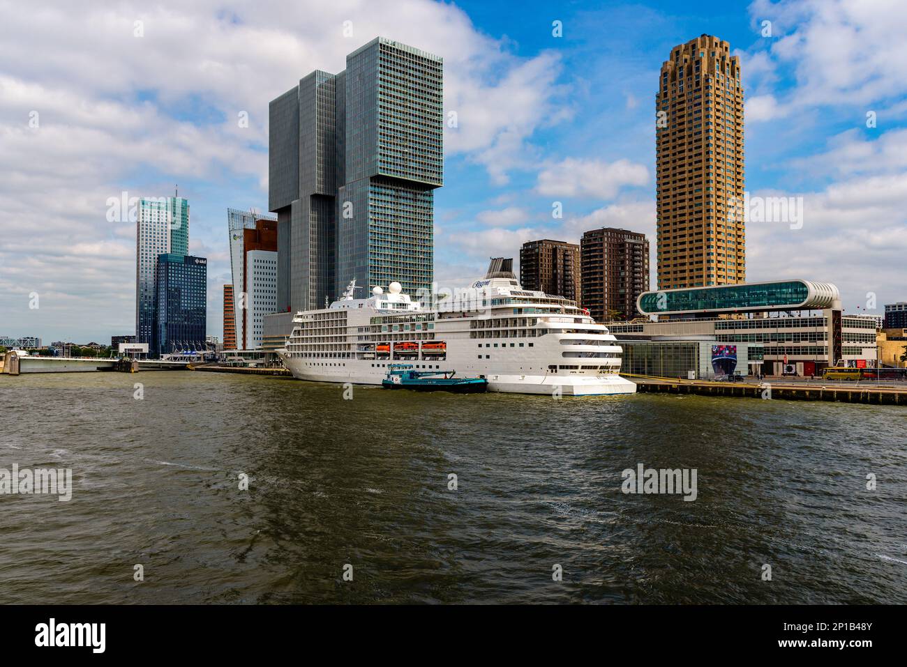 May 31, 2019, Rotterdam, The Netherlands, Modern architectural High ...