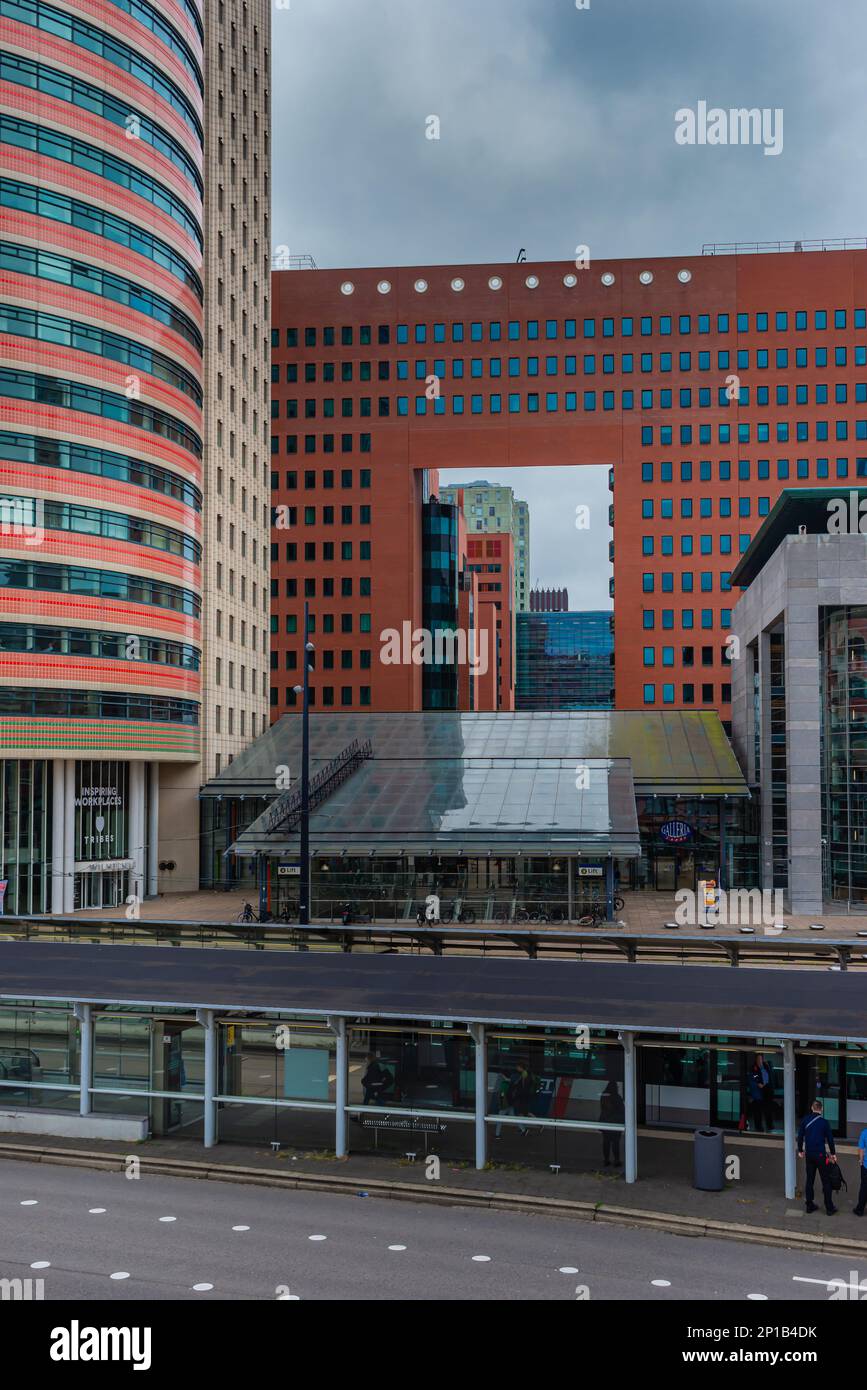 29 June 2021 Rotterdam; The Netherlands; Rotterdam south bank; business ...