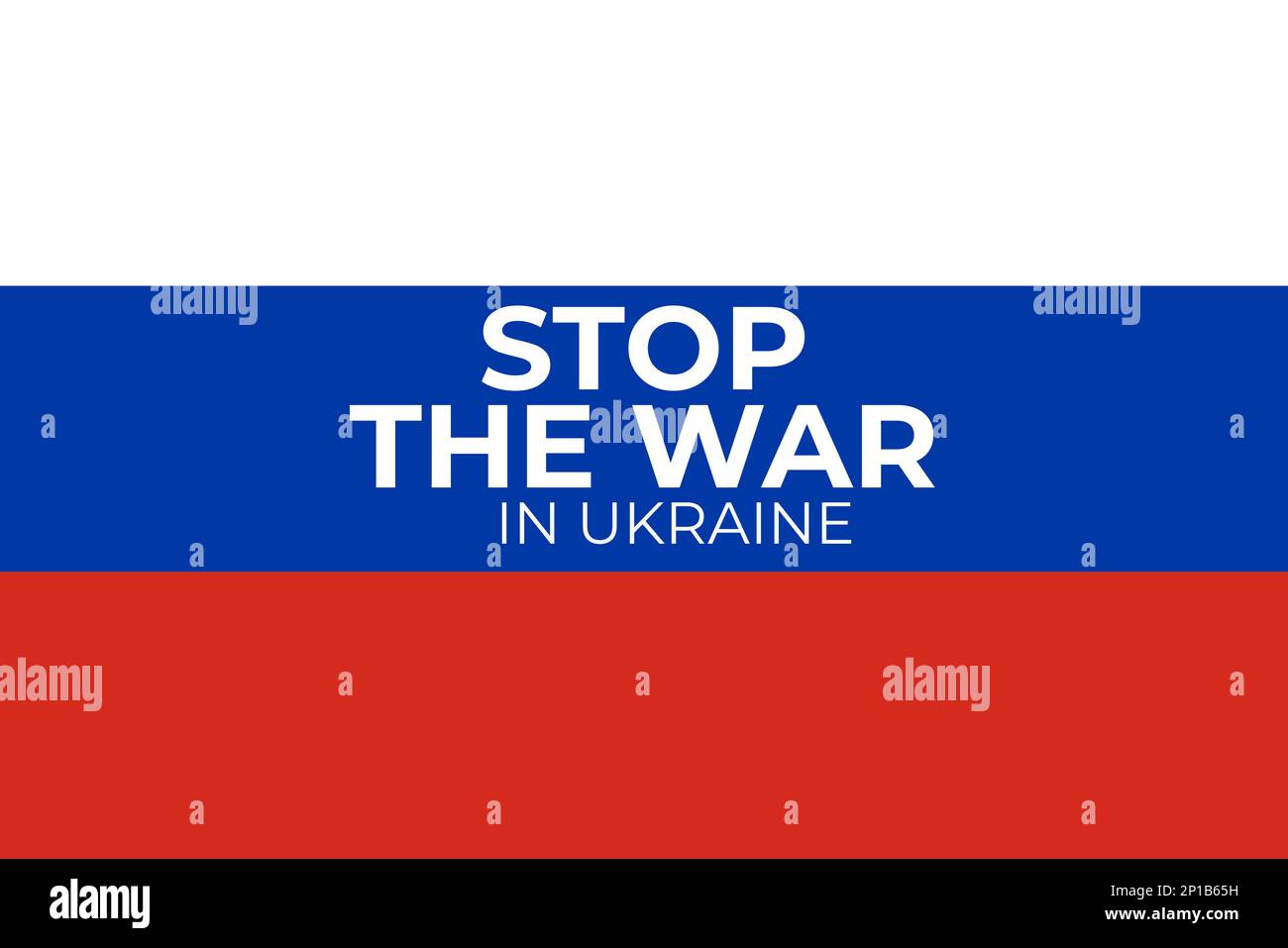 Russia's flag with anti-war message, manifesto message against invasion ...