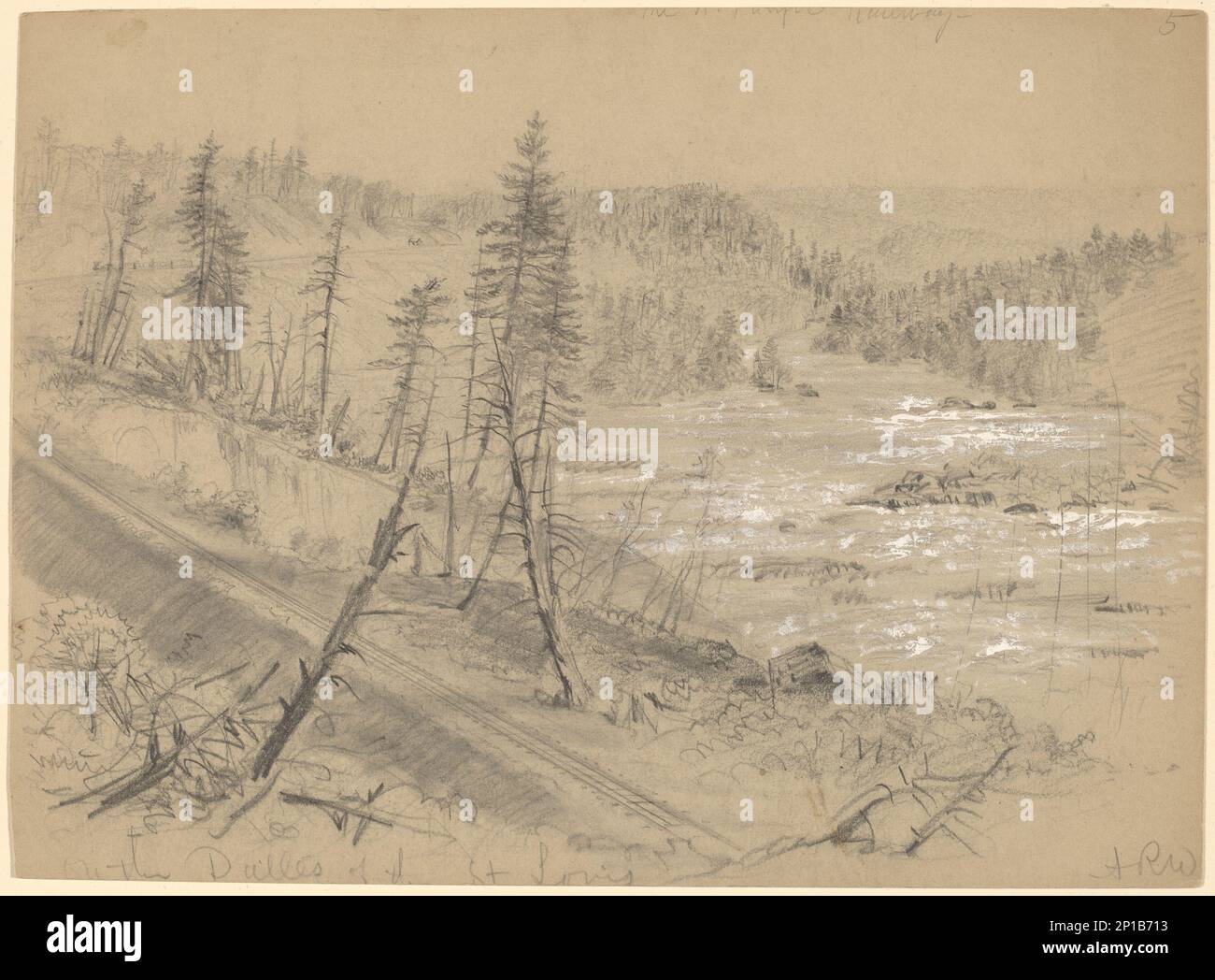 St louis historical geography hi-res stock photography and images - Alamy