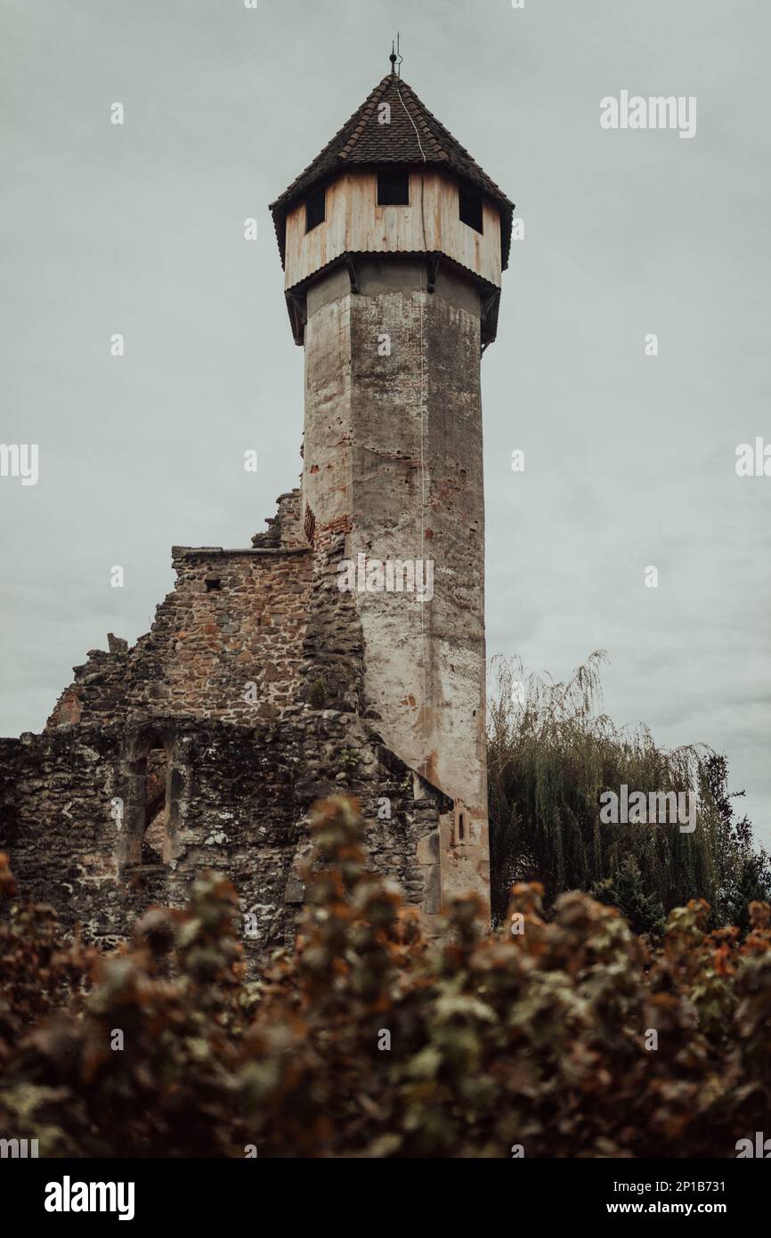 Vertical shot tower church hi-res stock photography and images - Alamy