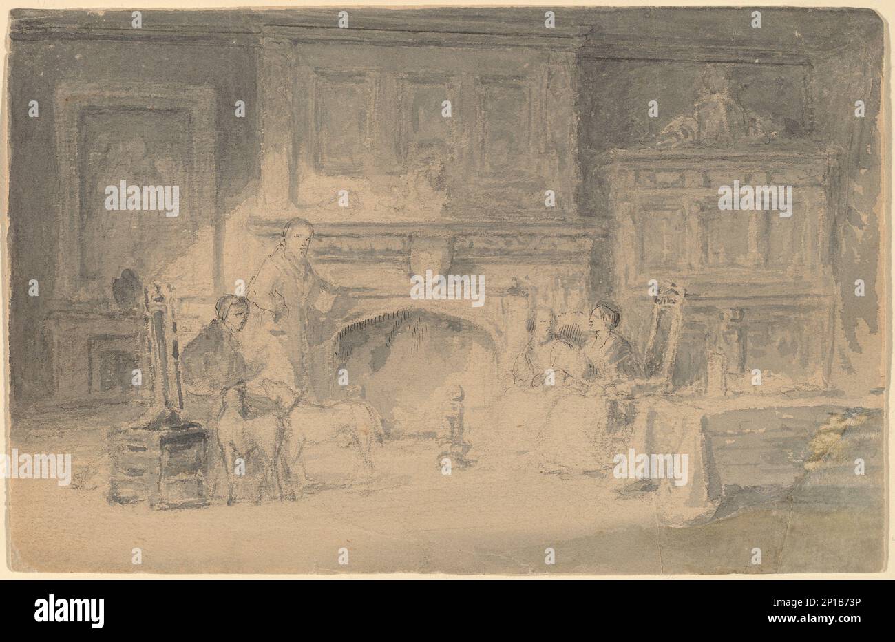 Study for "The Bailey Family" Stock Photo - Alamy