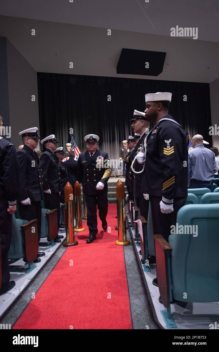 KEYPORT, Wash. (Jan. 6, 2023) Master Chief Petty Officer of the Navy ...