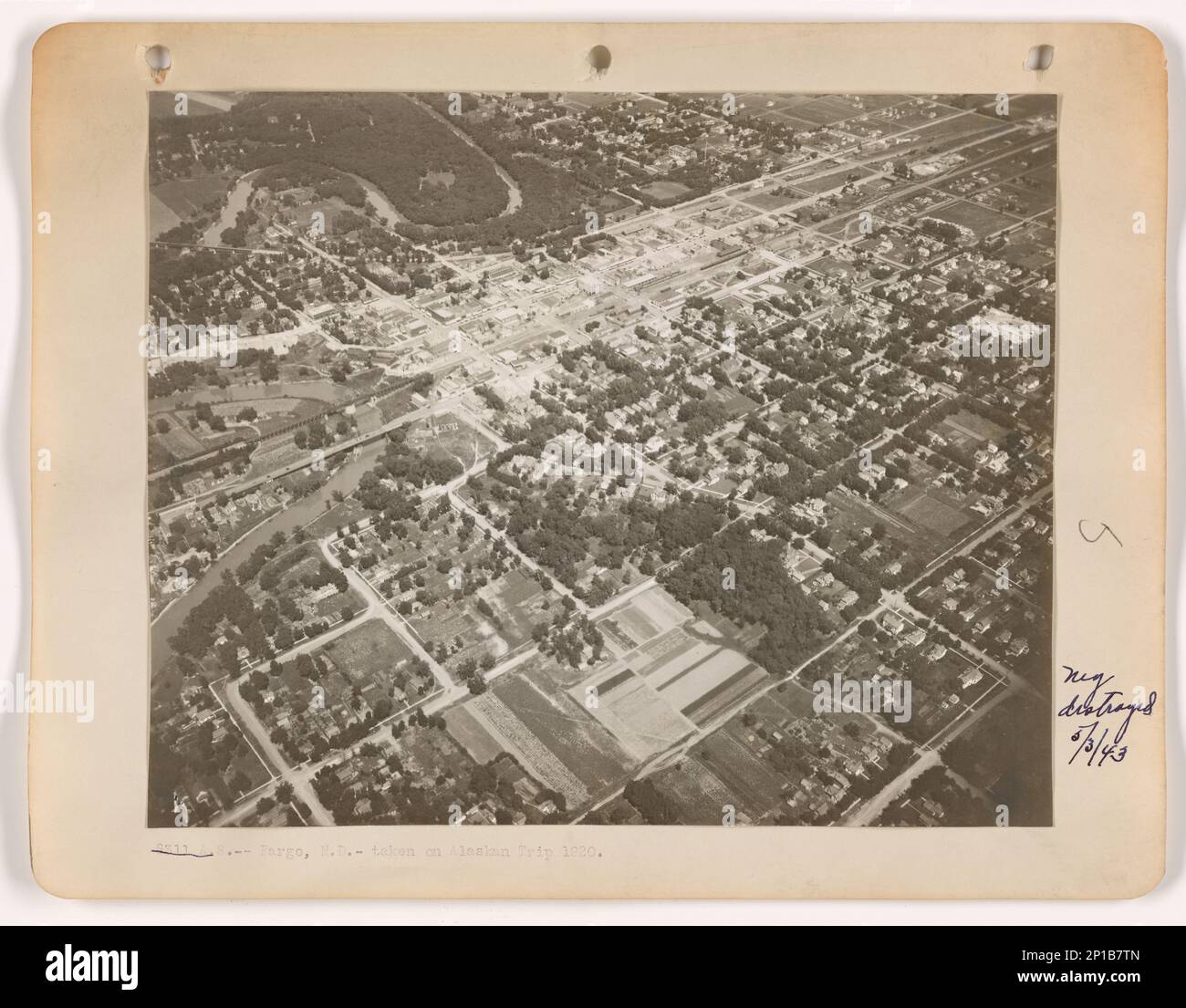 Fargo north dakota aerial hi-res stock photography and images - Alamy