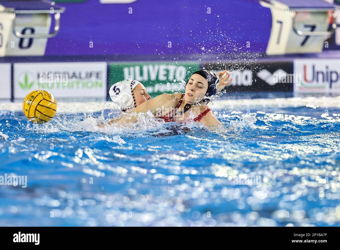 Polo Acquatico Frecciarossa, Rome, Italy, March 03, 2023, Veronica Gant ...