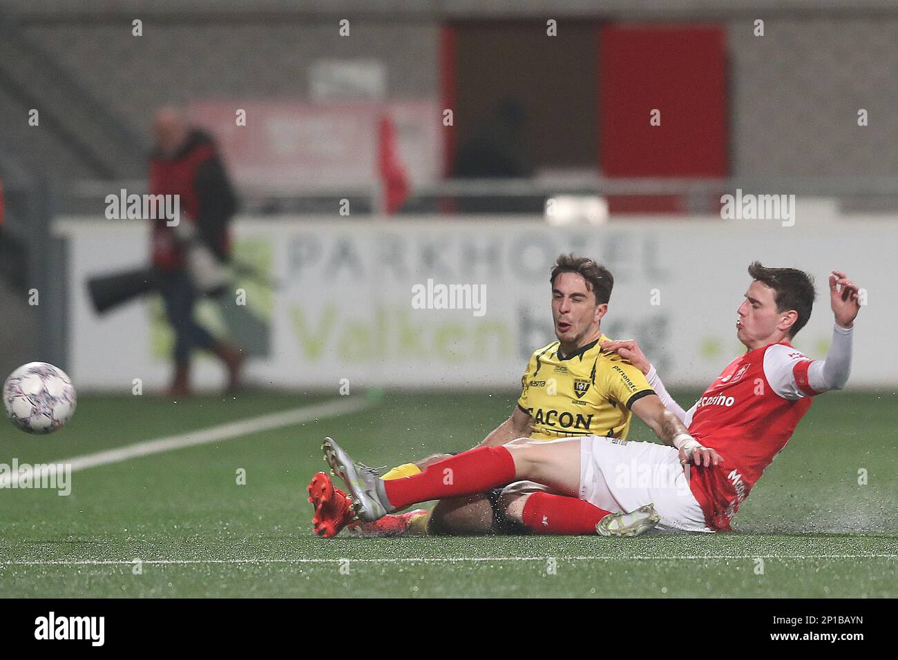 MAASTRICHT- football,03-03-2023, stadion de Geusselt, MVV Maastricht ...