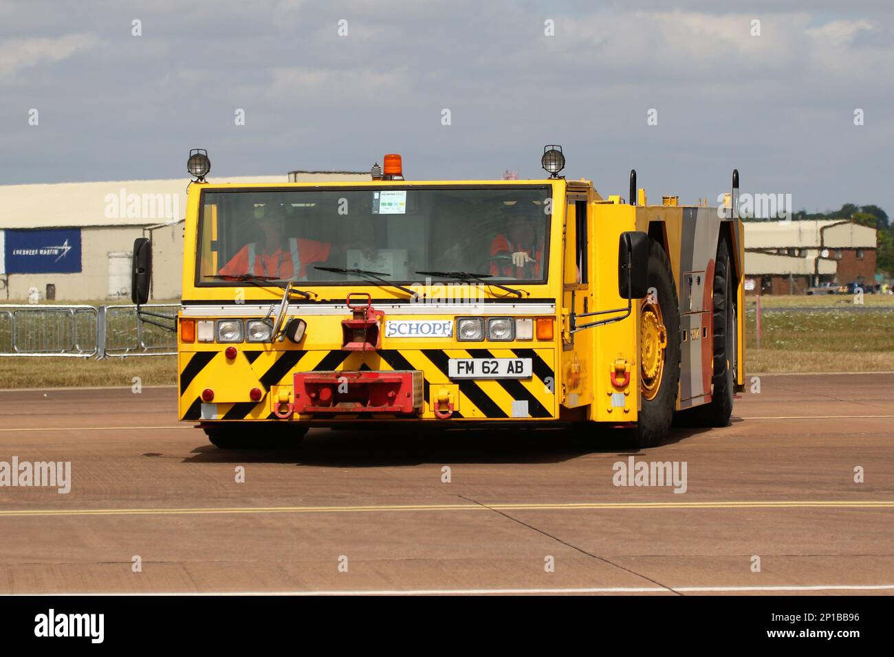 FM 62 AB, a Schopf aircraft tow tractor operated by the Royal Air Force ...