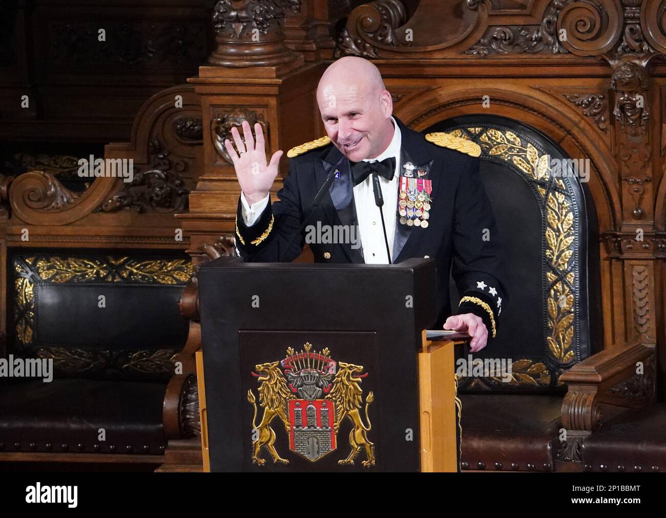 Hamburg, Germany. 03rd Mar, 2023. U.S. General Christopher Cavoli ...