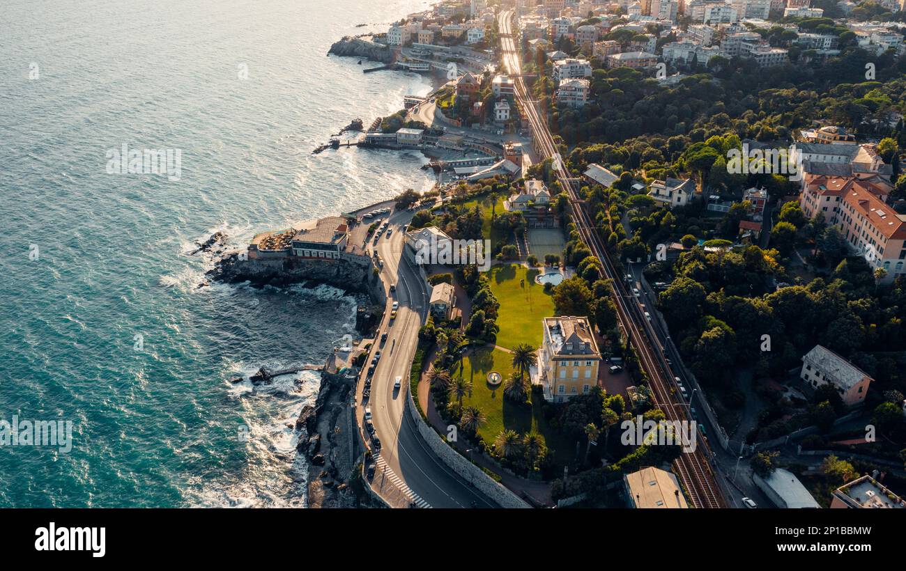 Quarto dei mille genova liguria italy hi-res stock photography and ...