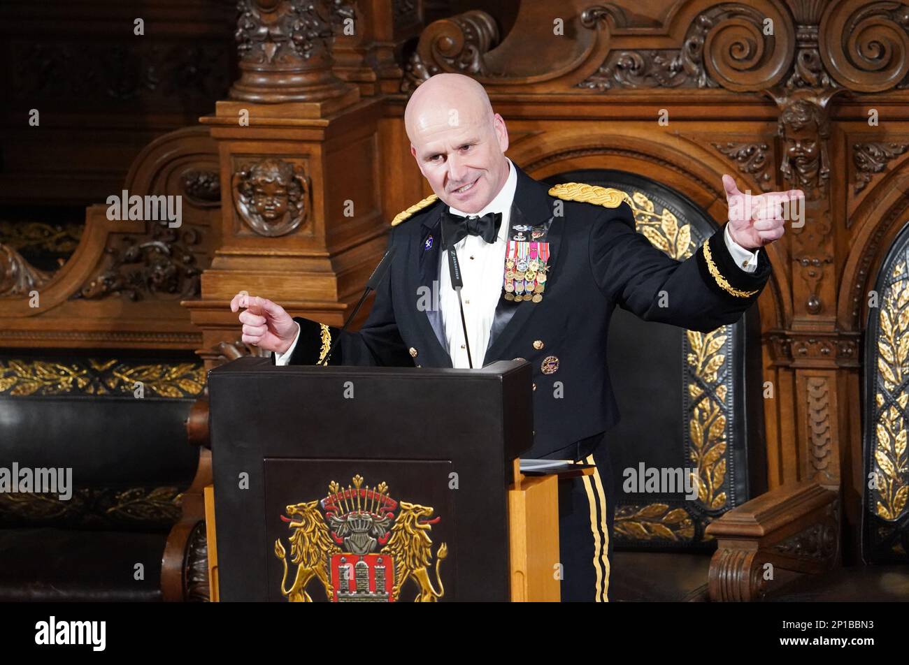 Hamburg, Germany. 03rd Mar, 2023. U.S. General Christopher Cavoli ...