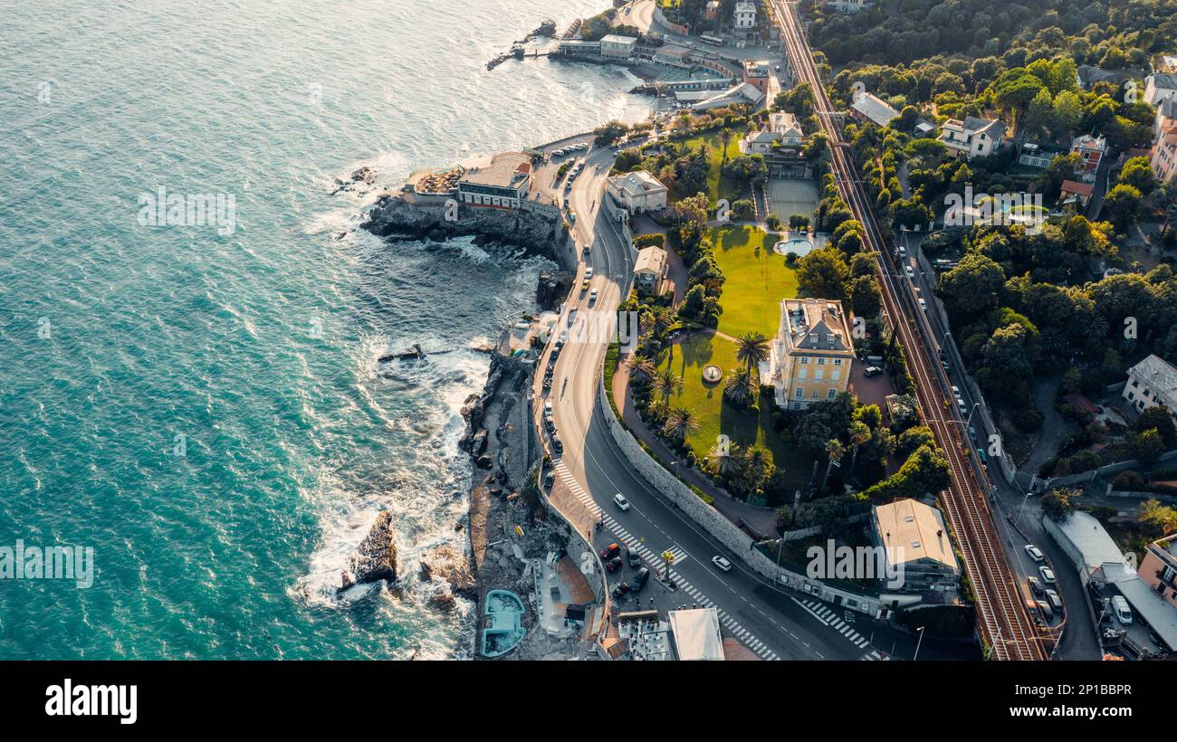 Quarto dei mille genova liguria italy hi-res stock photography and ...