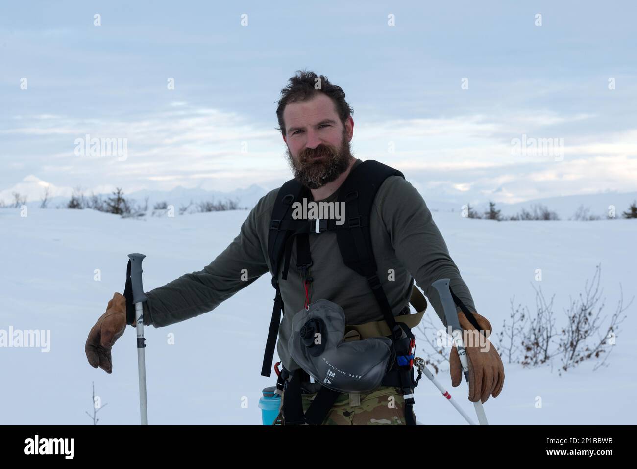 Russell Fay, the exercise physiologist for Detachment 1, 3rd Air ...