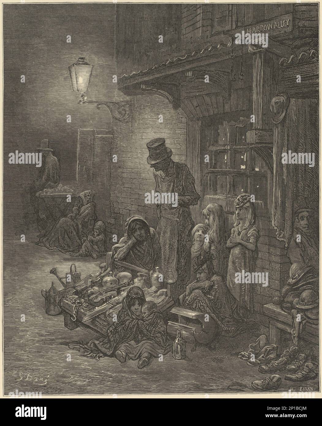 A pilgrimage by blanchard jerrold and gustave doré london hi-res stock ...