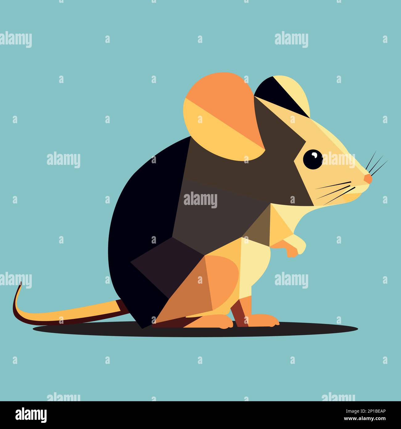 Mouse icon, rat, mice thin line symbols for web and mobile phone Stock ...