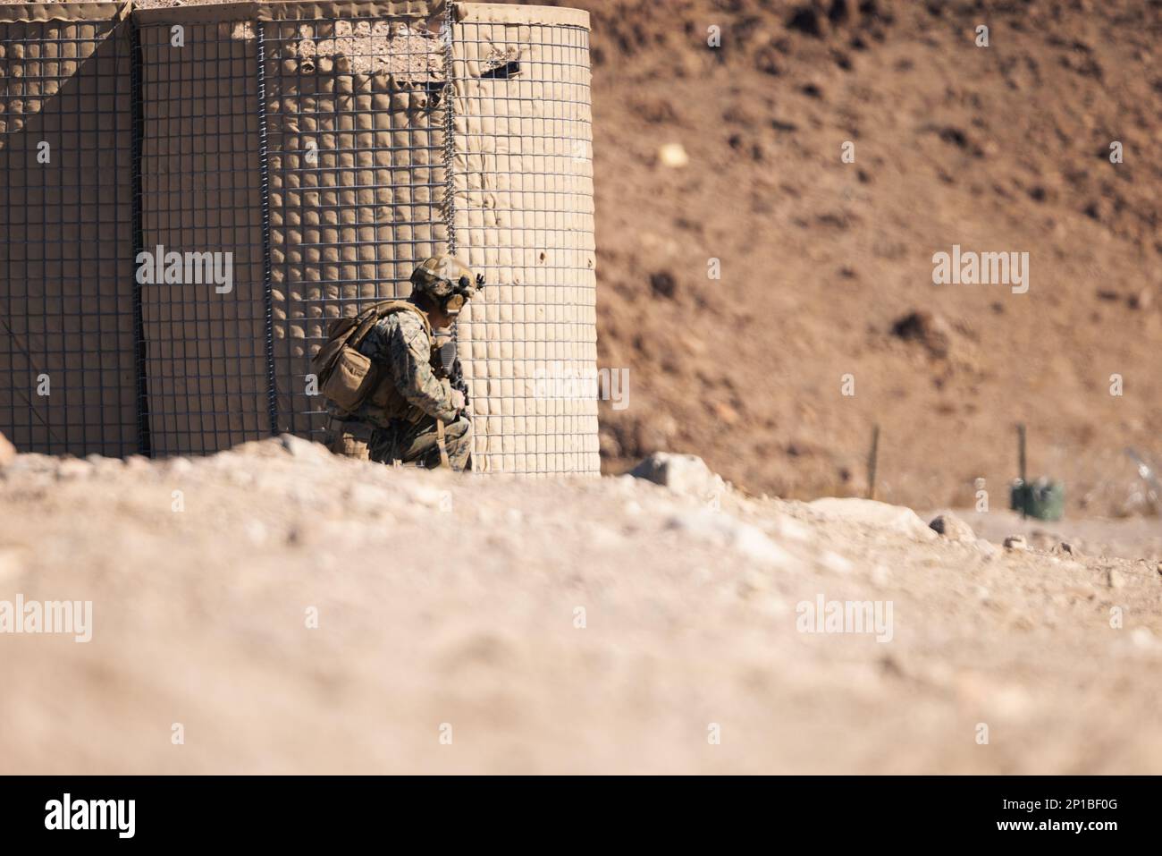U.S. Marine Corps Lance Cpl. Devin Hart, a combat engineer with 3d ...