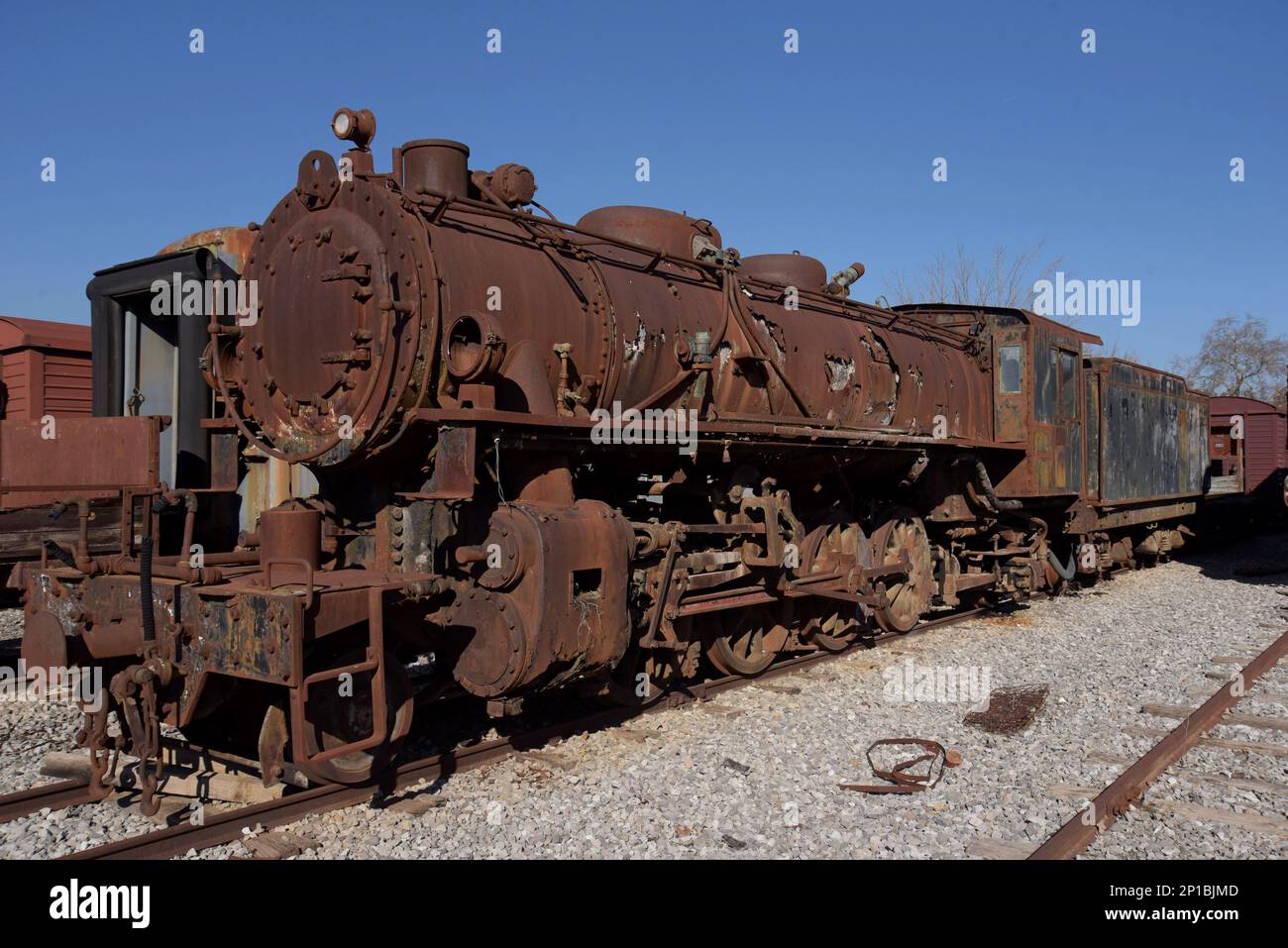 Ex US Army 2-8-2 Steam loco No 7106, of S118 Class built for Greek ...