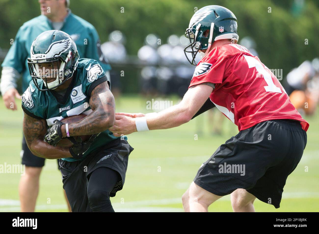May 24, 2016: Philadelphia Eagles running back Cedric O'Neal (35) takes ...