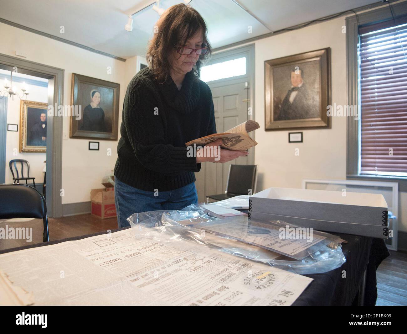 In a May 3, 2016 photo, Christine Buckelew, president of the Fayette ...