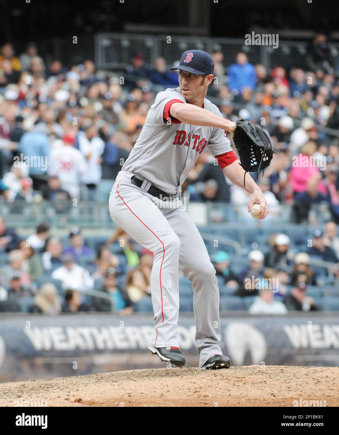 Boston RedSox pitcher Tommy Layne (59) during game against the New York ...