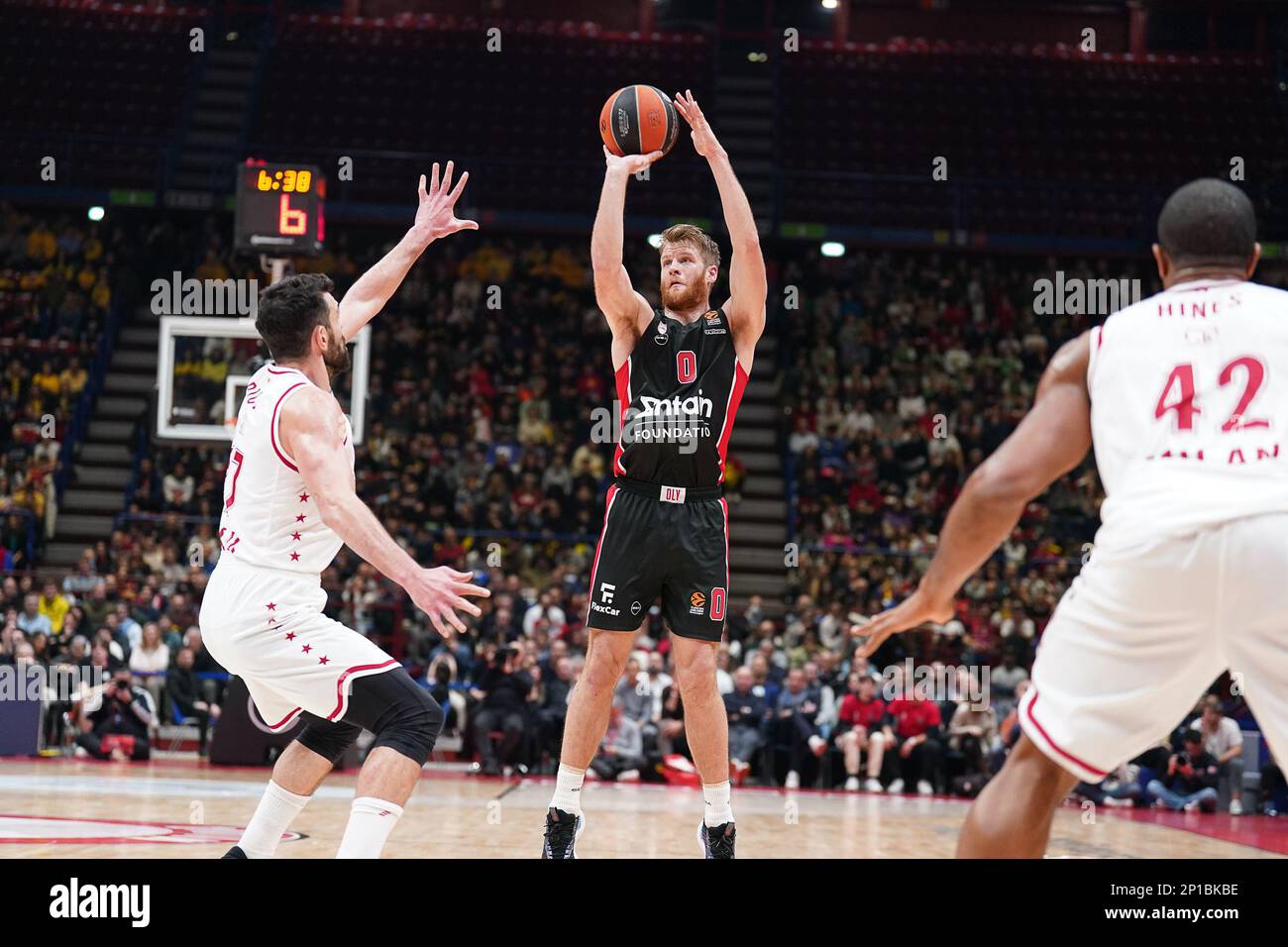 Milan, Italy. 03rd Mar, 2023. EA7 EMPORIO ARMANI OLIMPIA MILAN VS ...