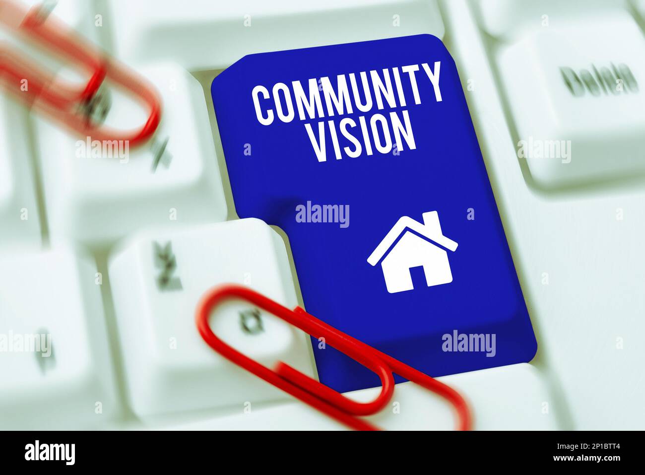 Inspiration showing sign Community Vision. Business idea Neighborhood ...